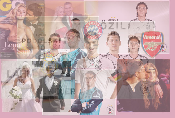 German Footballers and their WAGs by jazzyjaxxdeviant82 on DeviantArt