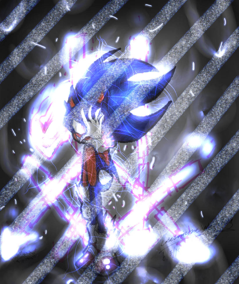 Dark Sonic by CodeSonicTheHedgehog on DeviantArt