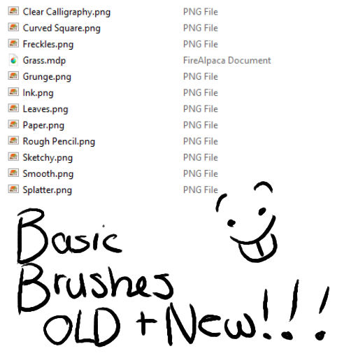 Basic Brushes by SpacialHair on DeviantArt