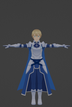 SAOVS Eugeo - Integrity Knight by SwordArtOnlineVRC on DeviantArt