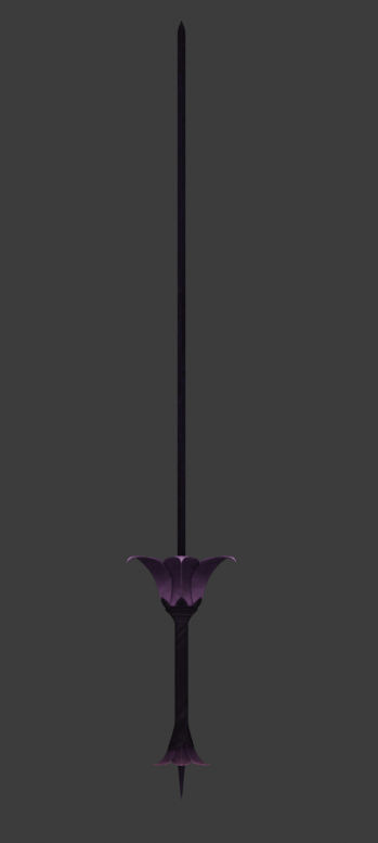 SAOAL Scheta - Black Lily Sword by SwordArtOnlineVRC on DeviantArt