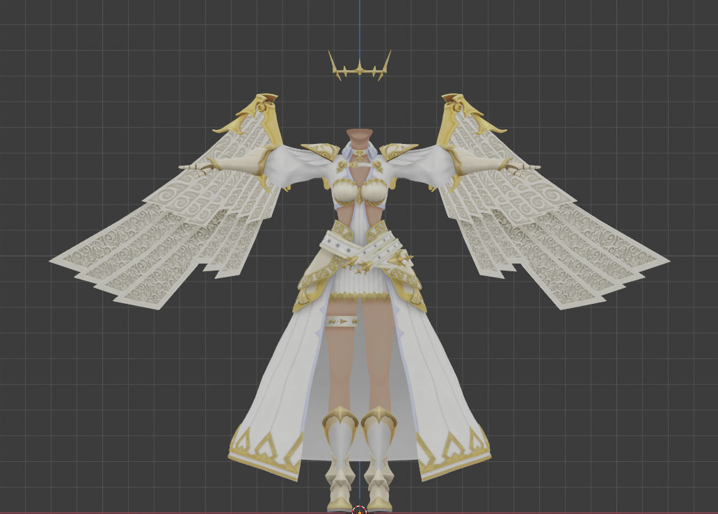 SAOAL Asuna - Heavenly Wing Armor by SinonVRC on DeviantArt