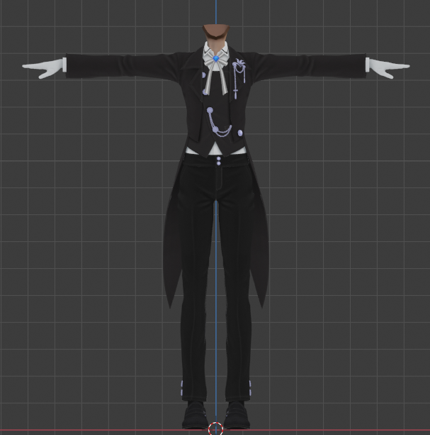 SAOAL - Male Butler Outfit (Myosotis DLC) by SinonVRC on DeviantArt