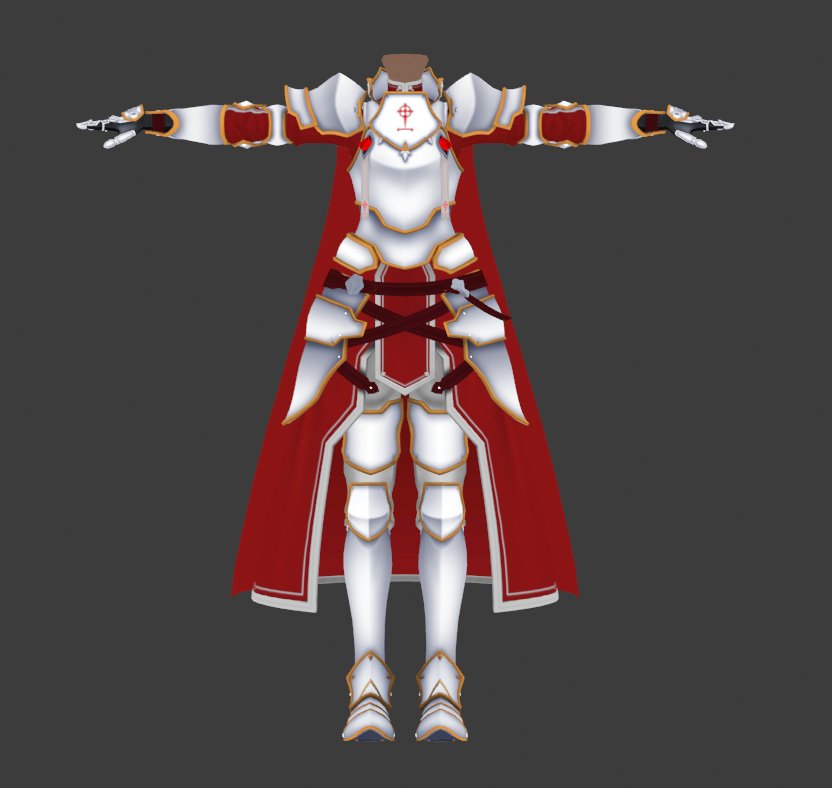 SAOAL - Male Armor of the Beloved by SinonVRC on DeviantArt