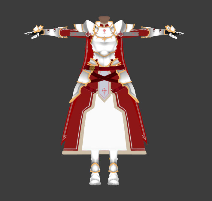 SAOAL - Female Armor of the Beloved by SwordArtOnlineVRC on DeviantArt