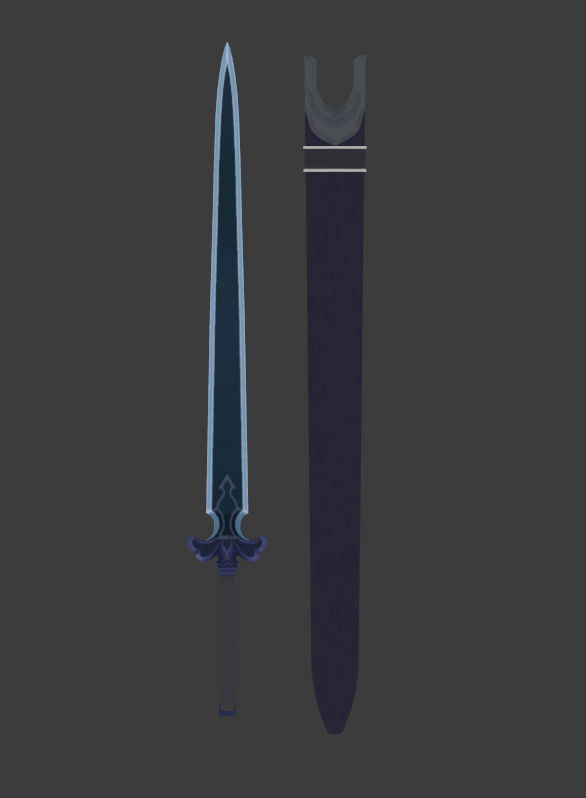 Tales of Arise - Night Sky Blade and Sheath by SinonVRC on DeviantArt