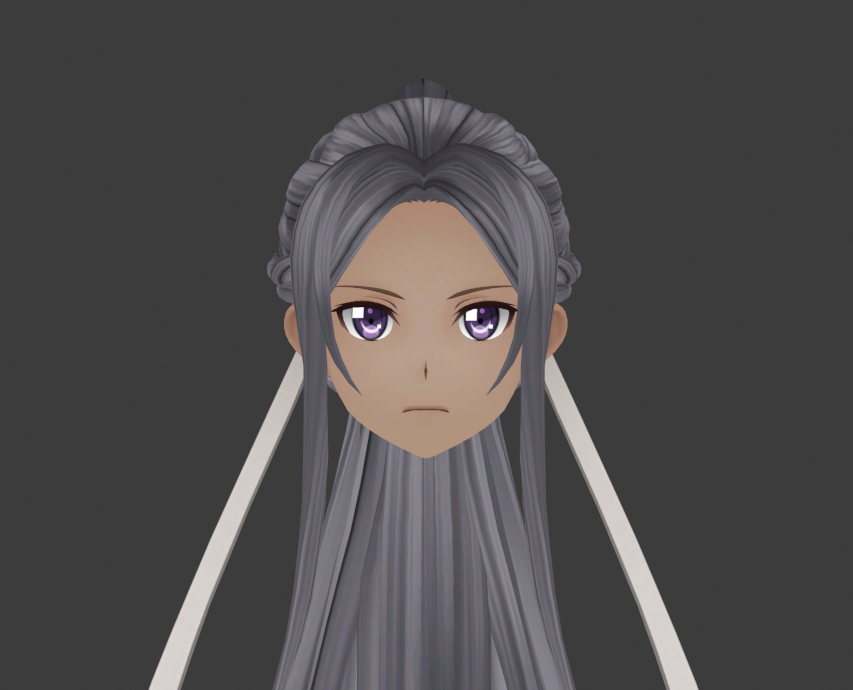 SAOAL Sortiliena - Head and Hair by SinonVRC on DeviantArt