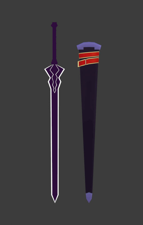 SAOAW Yuuki Konno - Absolute Sword and Sheath by SinonVRC on DeviantArt