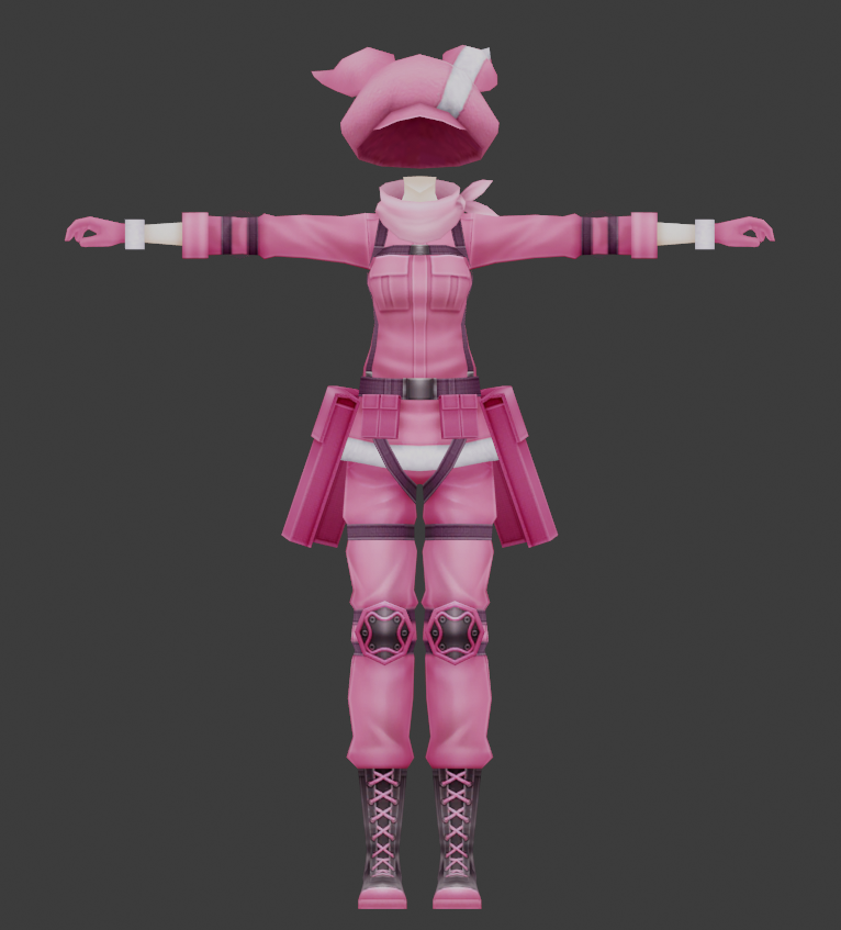 SAOIF - Llenn Outfit by SinonVRC on DeviantArt