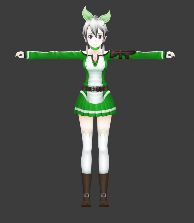 SAOIF Leafa - Integral Factor by SinonVRC on DeviantArt