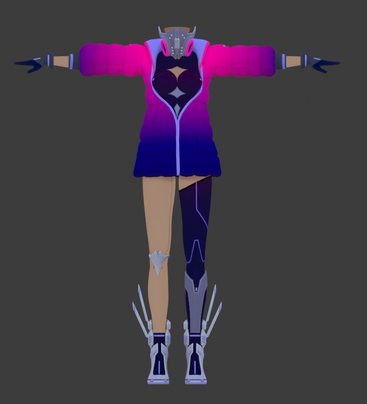 SAOAL - Female Electronic Disguise (Purple) by SinonVRC on DeviantArt