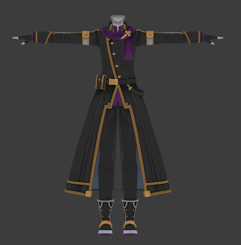 SAOLR Kirito - Black Sword Garb by SinonVR on DeviantArt