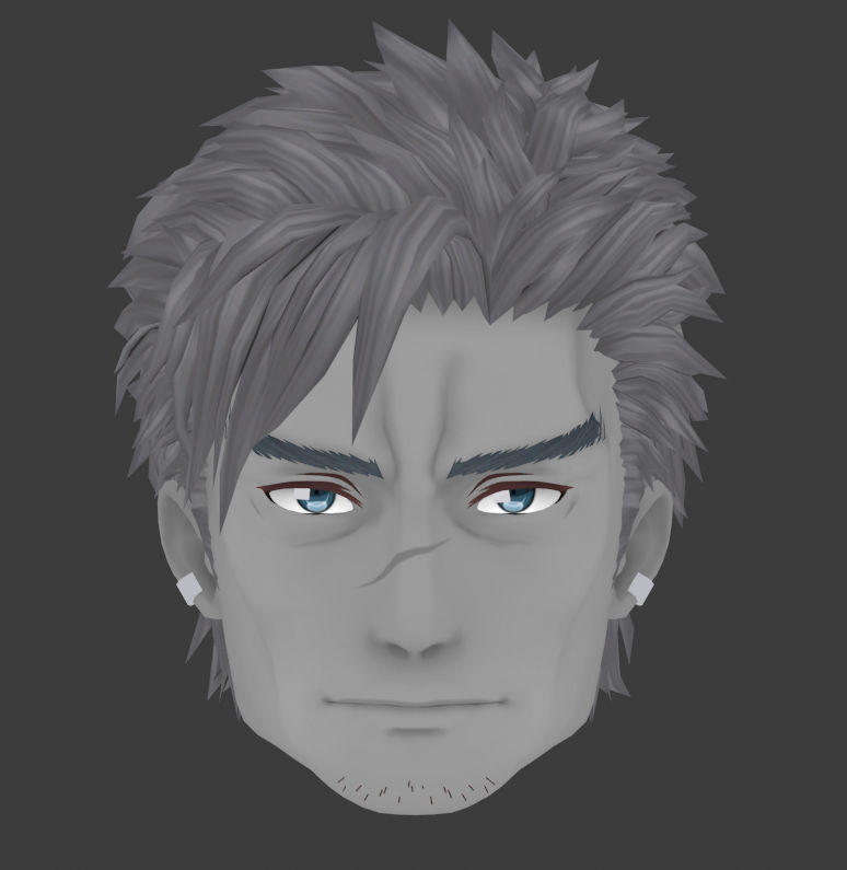 SAOLR Bercouli - Head and Hair by SinonVRC on DeviantArt
