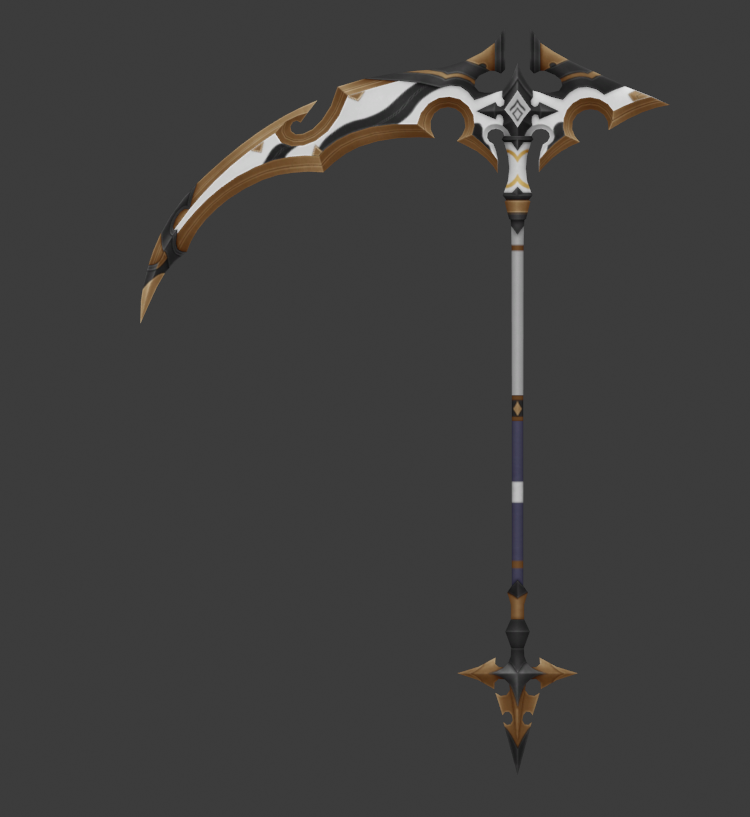 SAOLR - Dragonfang Scythe by SinonVRC on DeviantArt