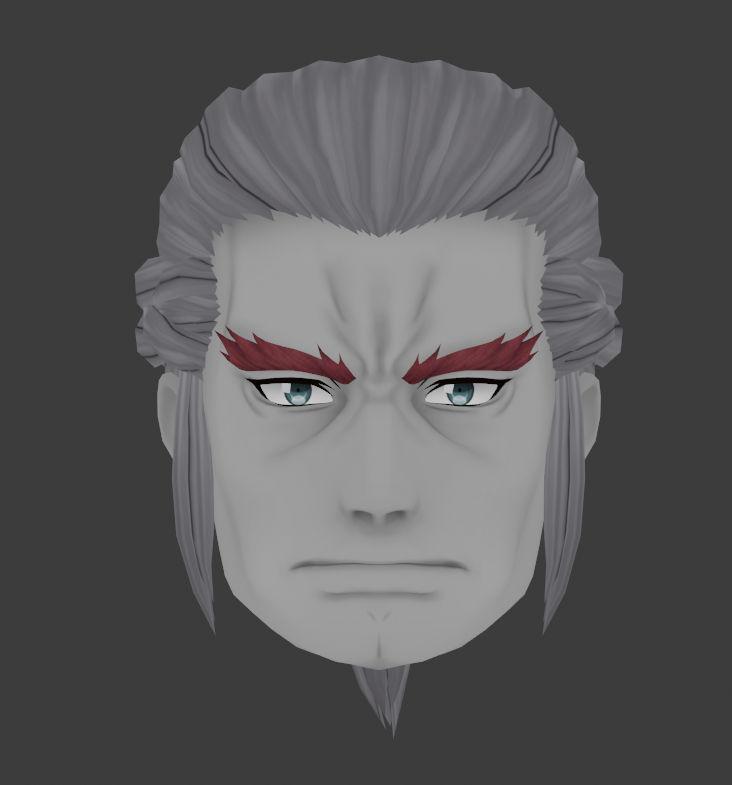 SAOLR Deusolbert - Head and Hair by SinonVRC on DeviantArt