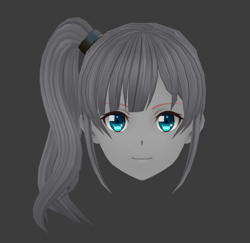 SAOLR Kureha - Head and Hair by SinonVRC on DeviantArt