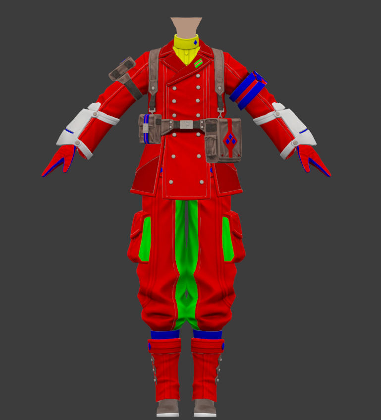 SAOFB - Medic Battlesuit M by SwordArtOnlineVRC on DeviantArt