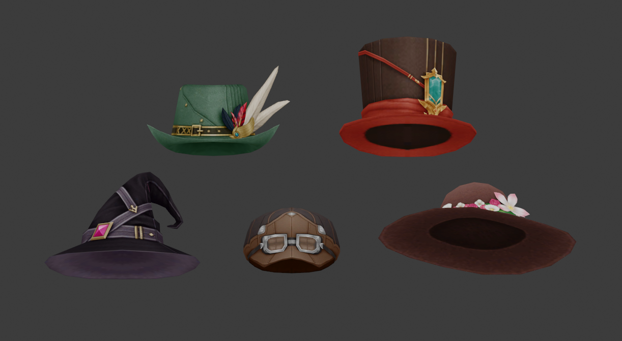 SAOLR - Hats by SinonVRC on DeviantArt