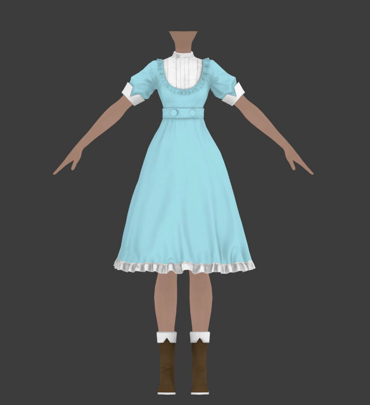 SAOFB - Fairy Tale Dress F by SinonVRC on DeviantArt