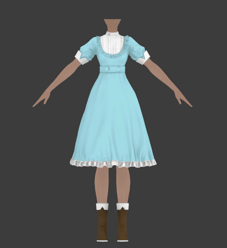 SAOFB - Fairy Tale Dress F by SinonVRC on DeviantArt