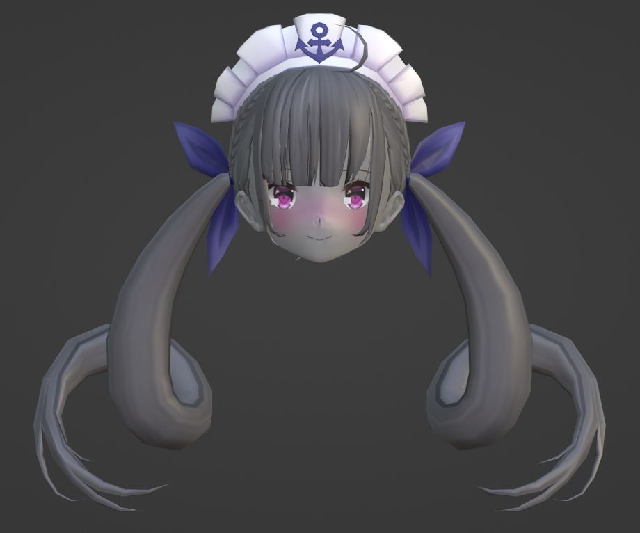 SAOLR Minato Aqua - Head and Hair by SinonVRC on DeviantArt