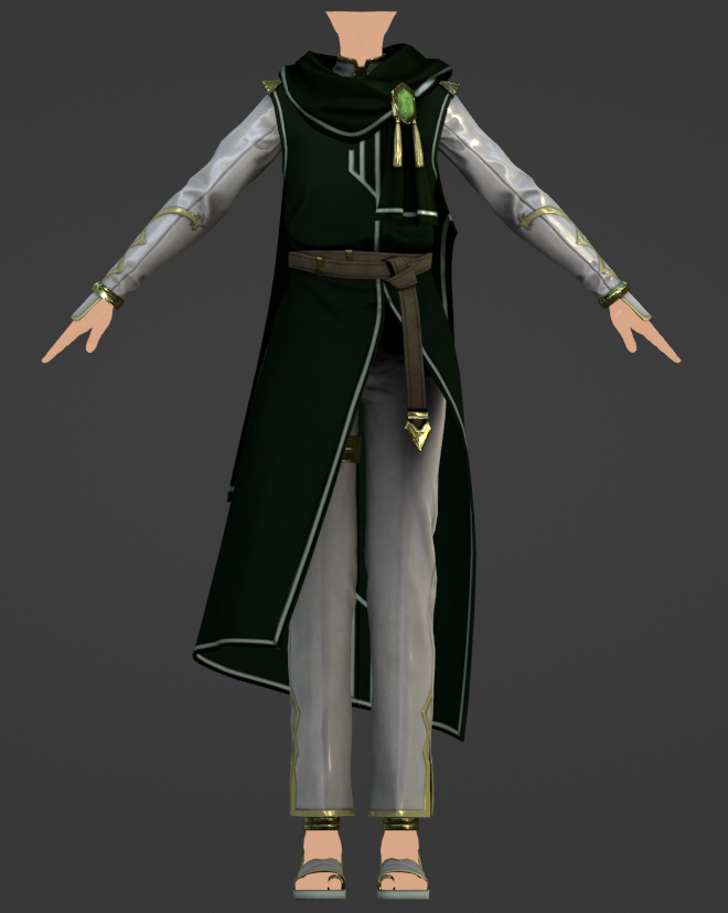 SAOFD Oberon - Elven King's Robe by SinonVRC on DeviantArt