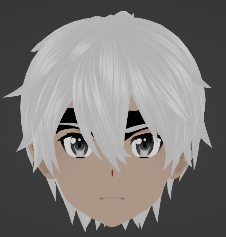 SAOFD Kirito - Head and Hair by SwordArtOnlineVRC on DeviantArt
