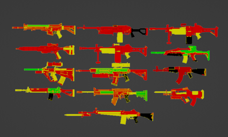 SAOFB - Assault Rifles by SinonVRC on DeviantArt
