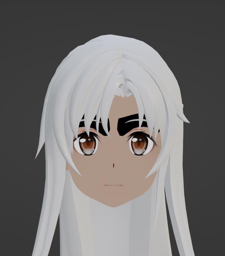 SAOFD Asuna - Head and Hair by SwordArtOnlineVRC on DeviantArt