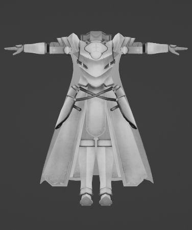 SAOLR Deusolbert- Integrity Knight (White Armor) by SwordArtOnlineVRC ...