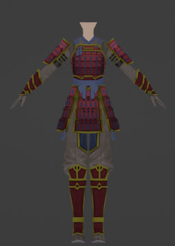 SAOFD - Vermillion Samurai Armor by SinonVRC on DeviantArt