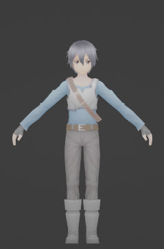SAOACE Kirito - Starter Outfit by SwordArtOnlineVRC on DeviantArt