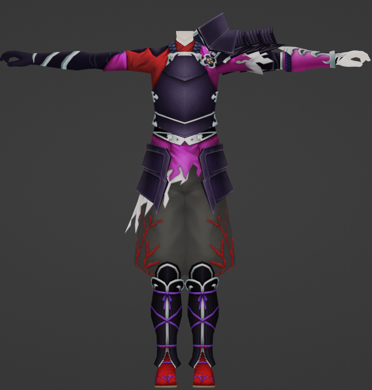 SAOIF - Dark Black Snake Samurai Armor by SwordArtOnlineVRC on DeviantArt