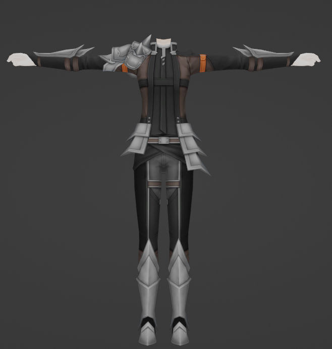 SAOIF - Vanguard Armor by SwordArtOnlineVRC on DeviantArt