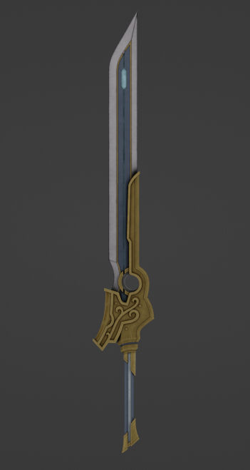 SAOFD - Ex Curare Sword by SwordArtOnlineVRC on DeviantArt