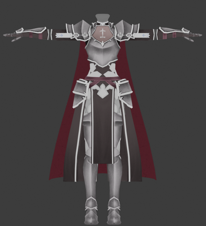 SAOLR - Integritiny Knight Armor (Medina Version) by SwordArtOnlineVRC ...