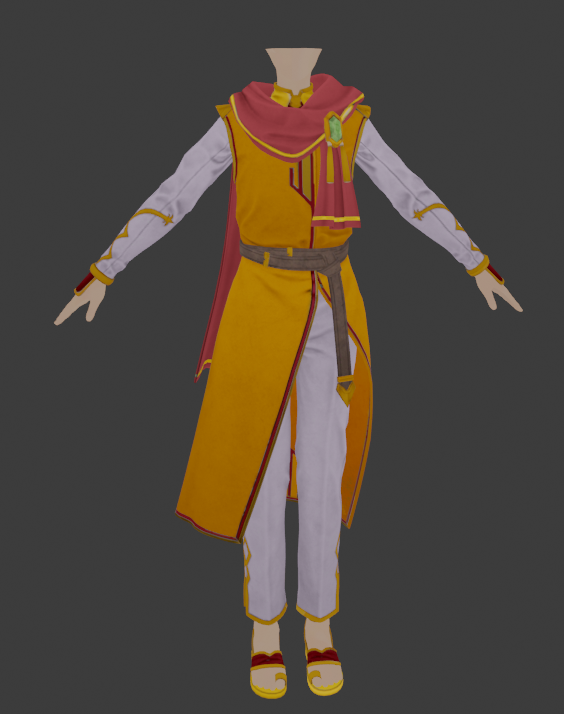 SAOFD - Elven king's Robe Gold by SinonVR on DeviantArt