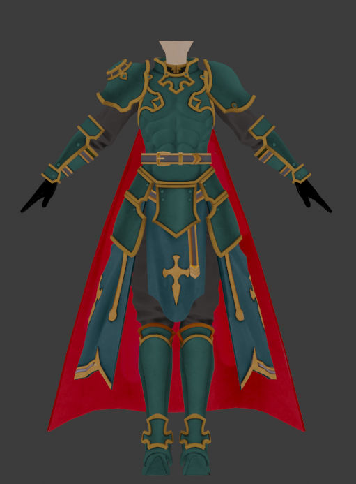 SAOFD - Emerald Green Armor by SwordArtOnlineVRC on DeviantArt