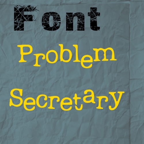 Problem Secretary Font by ImagenesPNGyBlends on DeviantArt