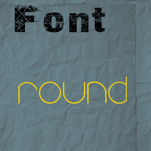 Round Font. by ImagenesPNGyBlends on DeviantArt