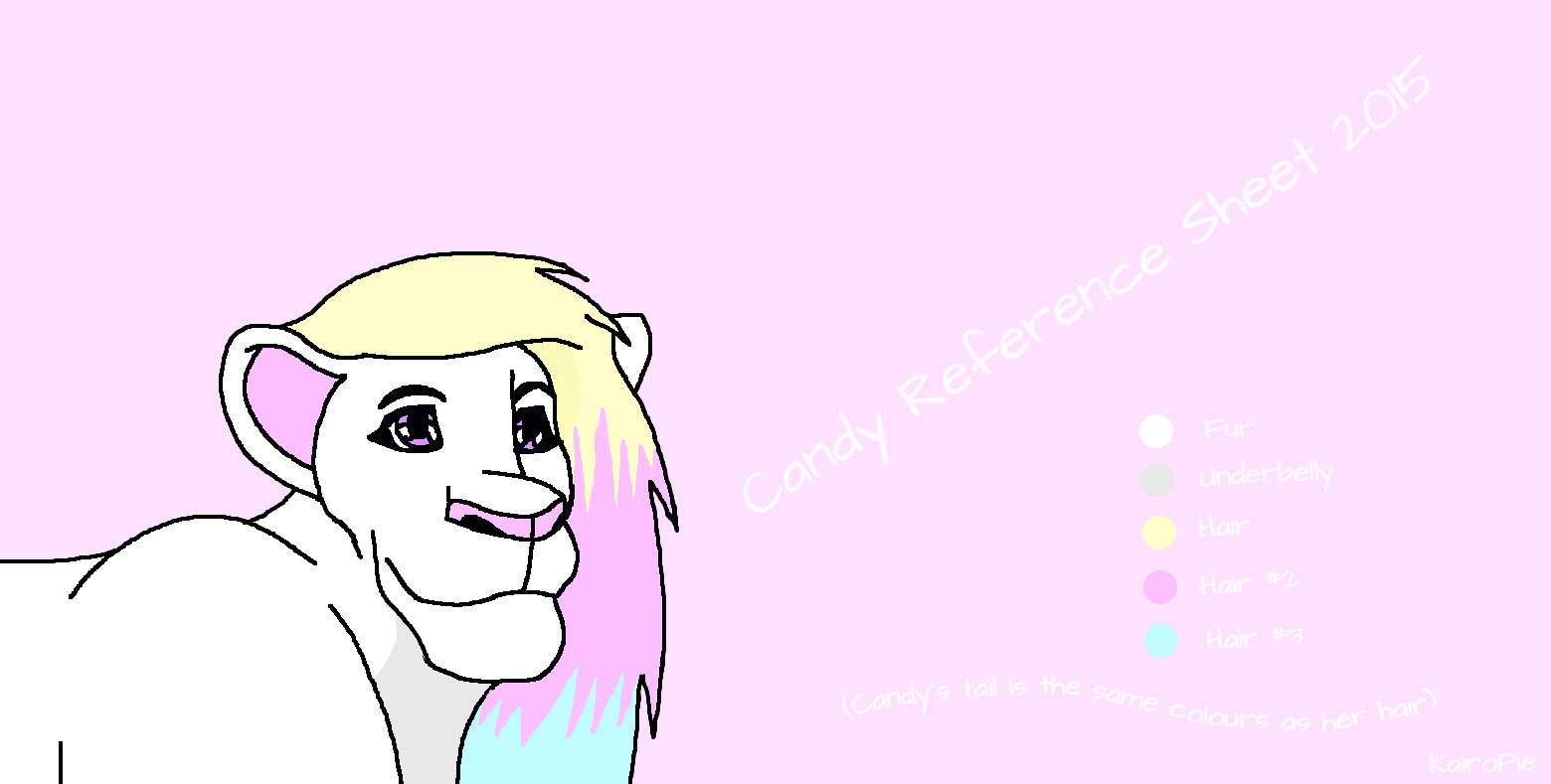 Candy Reference Sheet 2015 by KairoPie on DeviantArt