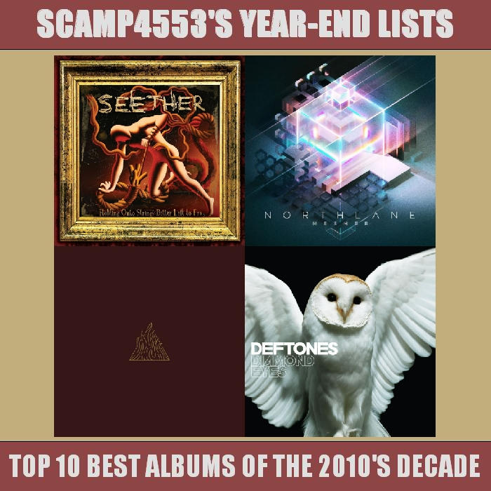 Top 10 BEST Albums Of The 2010s Decade by ScampTheWolf on DeviantArt