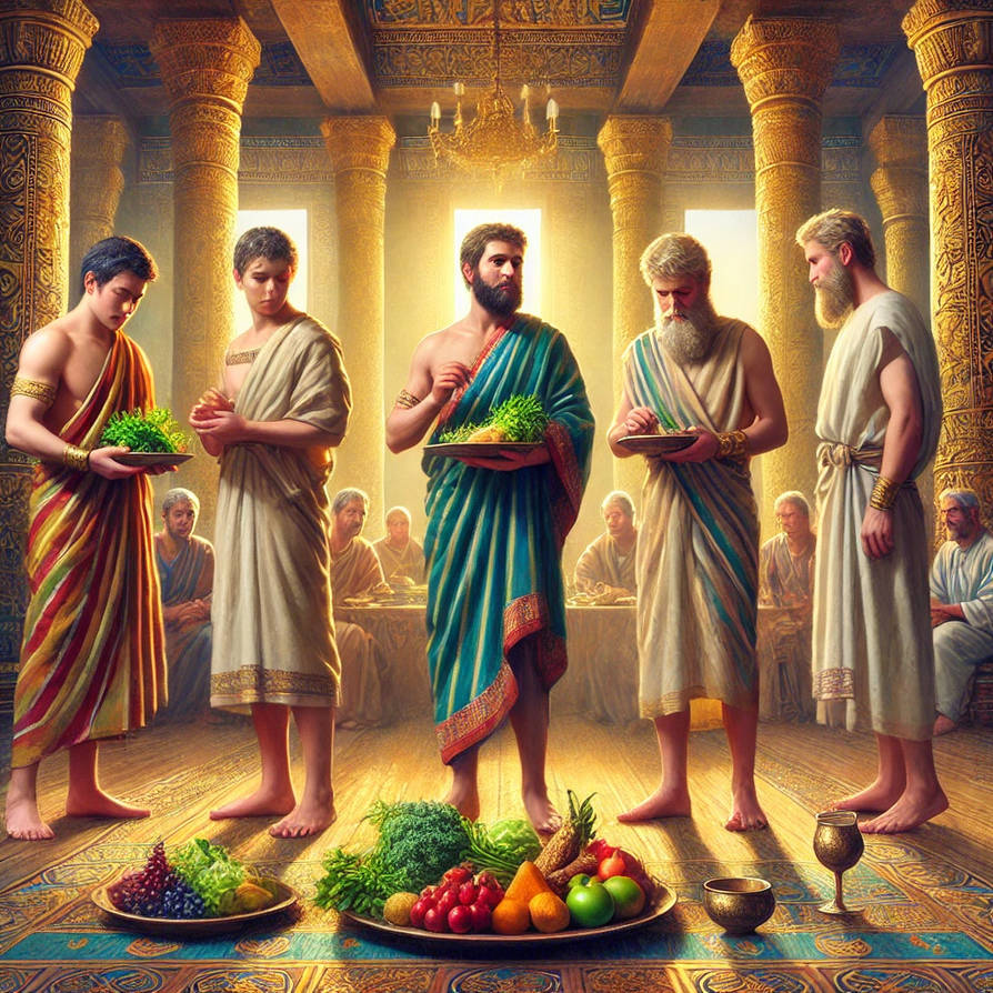 Daniel and His Friends (Daniel 1) by EvolvingParty on DeviantArt