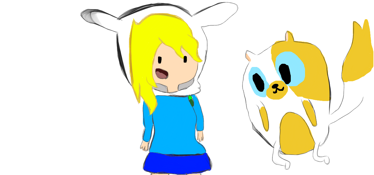 FIONA AND CAKE by sasanchez on DeviantArt