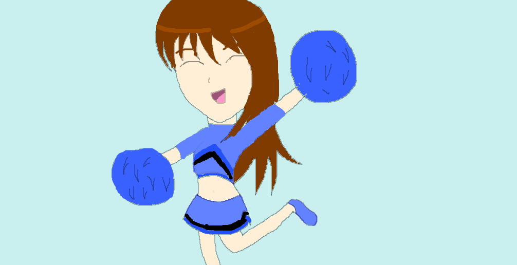 Cheerleader by MariHeartArt on DeviantArt