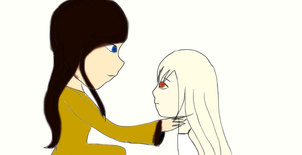 Mother and Demon Daughter by MariHeartArt on DeviantArt
