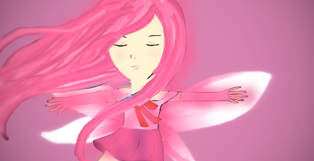 pink fairy by MariHeartArt on DeviantArt