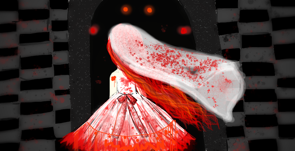 Bloody Bride by MariHeartArt on DeviantArt