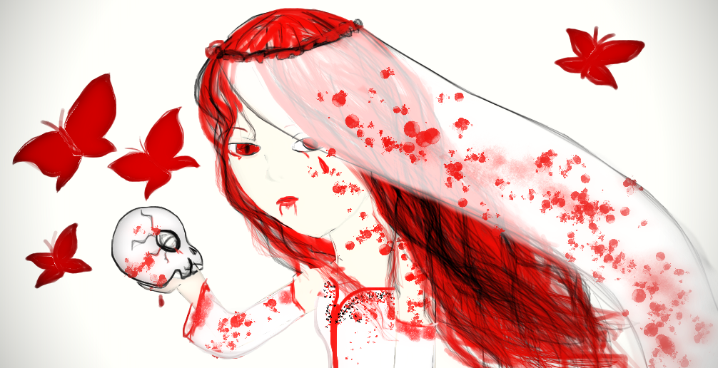 Bloody bride 2 by MariHeartArt on DeviantArt