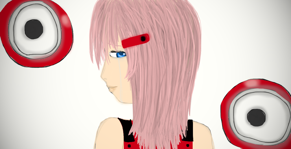 Pink haired rock stark by MariHeartArt on DeviantArt